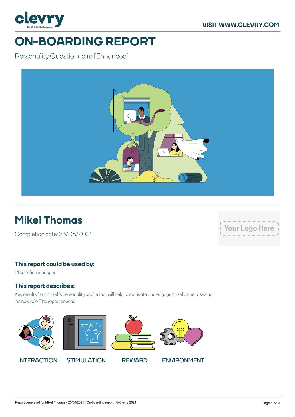 Onboarding Sample Report