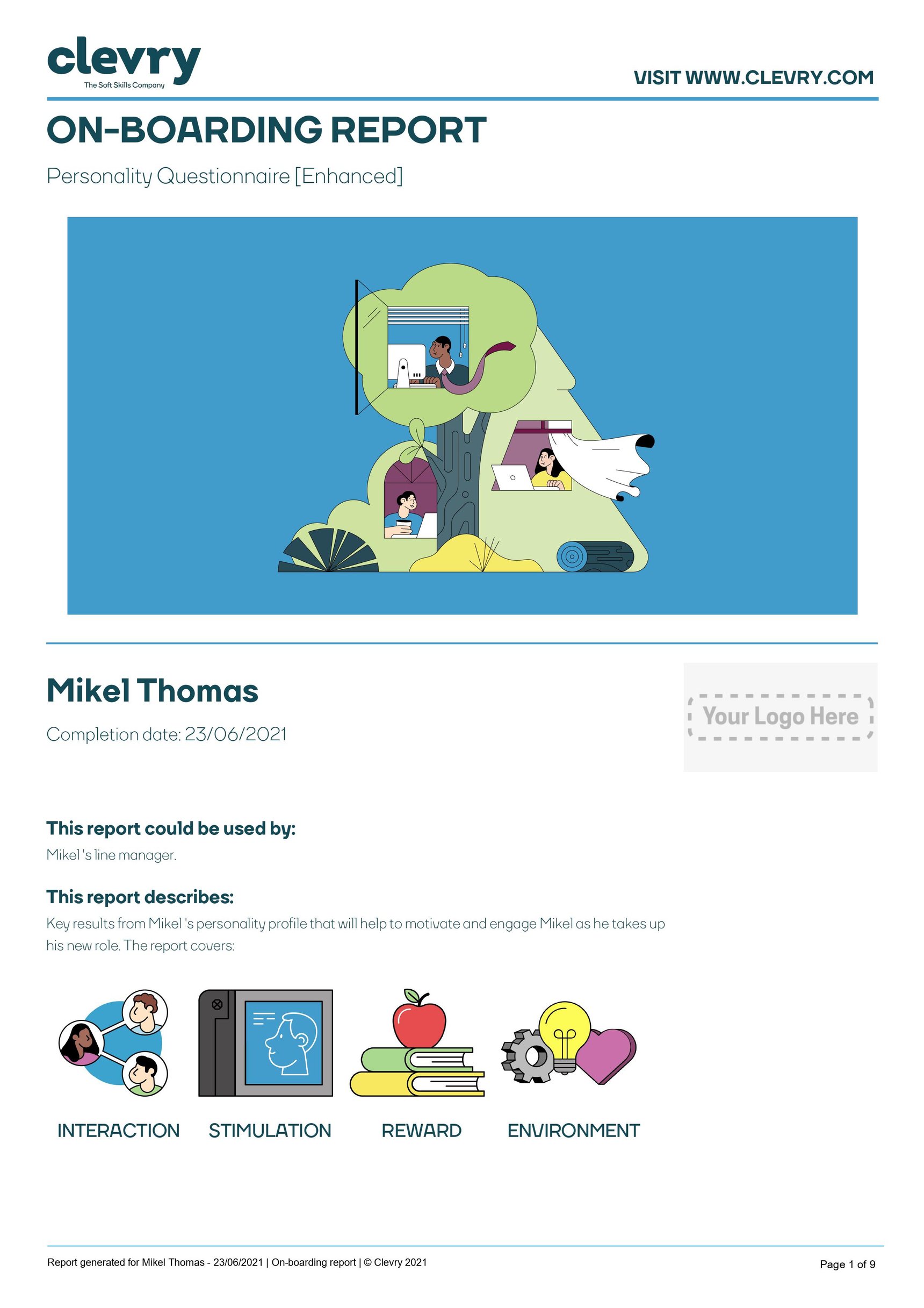 Onboarding Sample Report