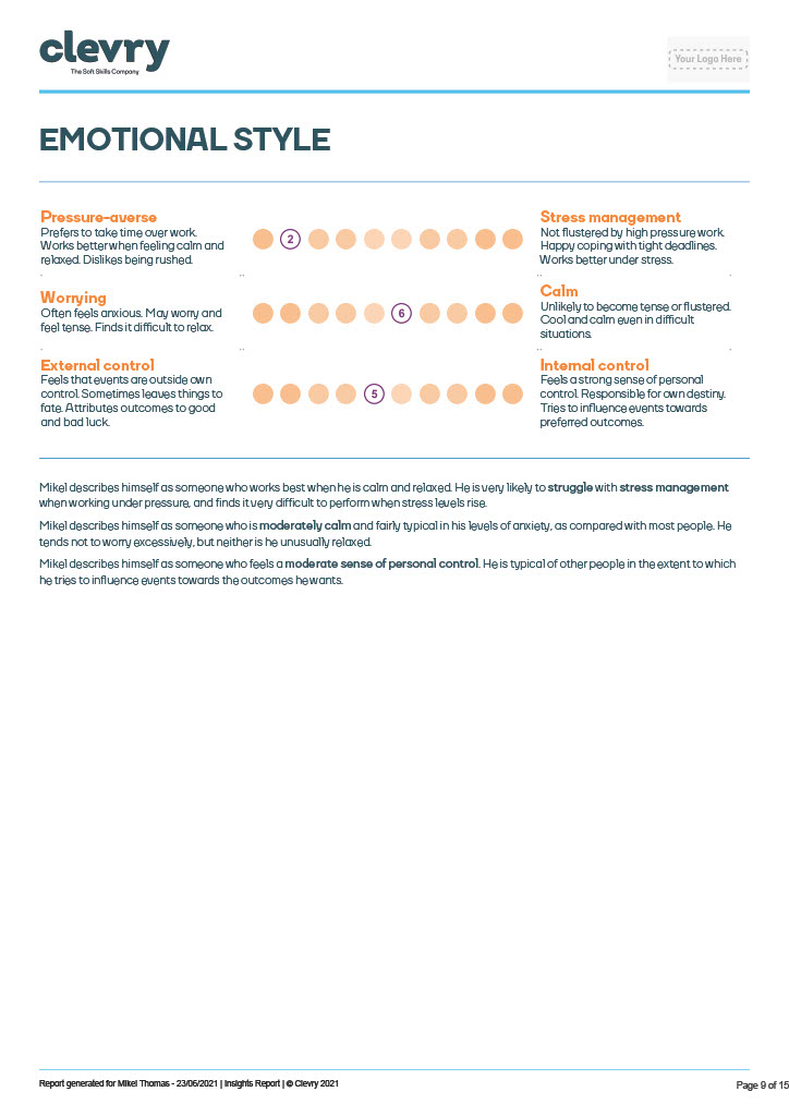 Insights Sample Report